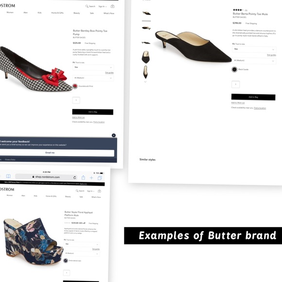 Butter | Shoes | Butter Italian Platform Slides | Poshmark